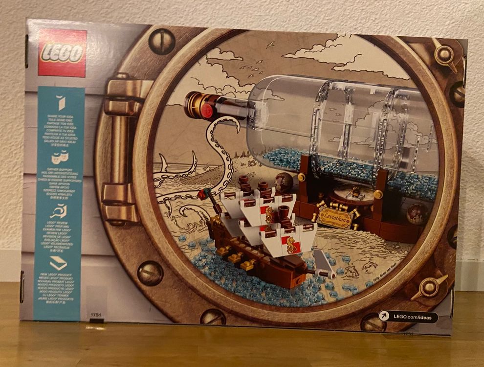 LEGO Ideas Set 92177 - Schiff in der Flasche (OVP) | Kaufen auf Ricardo