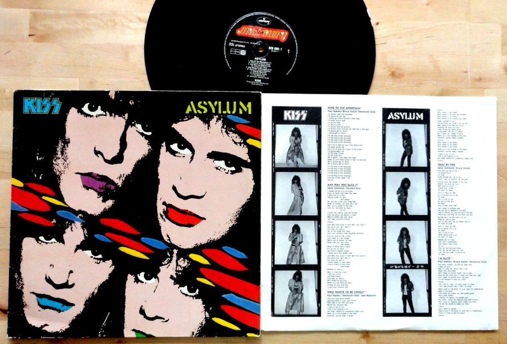 LP KISS asylum MERCURY 826099 NL 1985 | Kaufen auf Ricardo