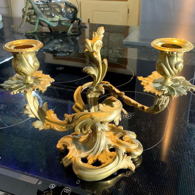 JUGENDSTIL KERZENLEUCHTER MASSIVE BRONZE (Gebraucht) in Biglen für CHF 56 – mit Lieferung auf ...