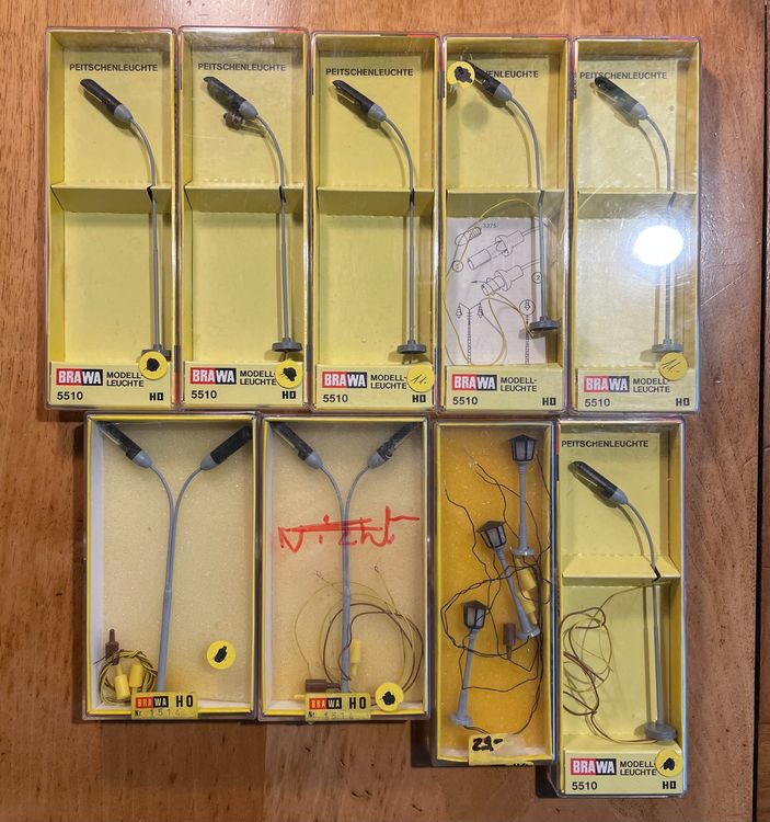 Brawa Modell-Leuchten 5510 1514 5515 (Gebraucht) in Unterengstringen ...