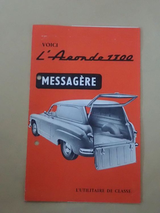 Simca Aronde Messagère - Prospekt - P1098 | Kaufen auf Ricardo