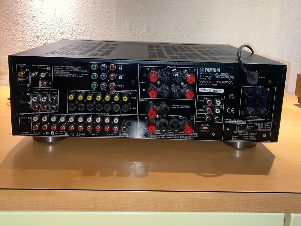 Yamaha AV Verstärker DSP-AX620 (D'occasion) à Bottmingen pour CHF 42 ...