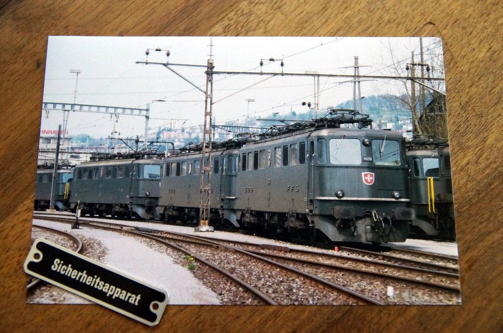 SBB Ae 6/6 - Depot Zürich 1989 (Gebraucht) in Schönenwerd für CHF 9 – mit Lieferung auf Ricardo ...