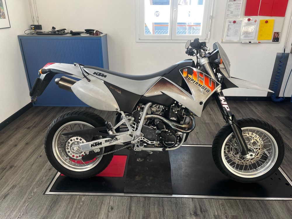 KTM 640 Supermoto ab Service und MFK (Gebraucht) in Laufen für CHF 1855 ...