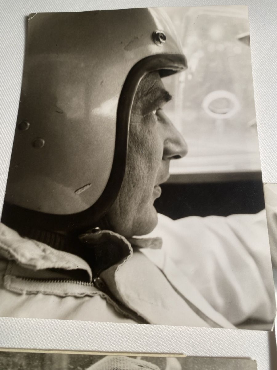 4 Originalaufnahmen von Hans Herrmann Hockenheim Porsche 906 (Gebraucht ...