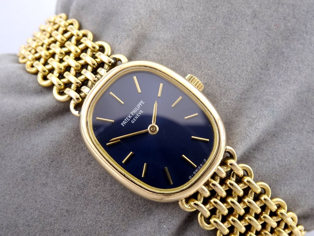 PATEK PHILIPPE ELLIPSE 18K 1982 HANDAUFZUG 4464 DAMENUHR (Gebraucht) in ...