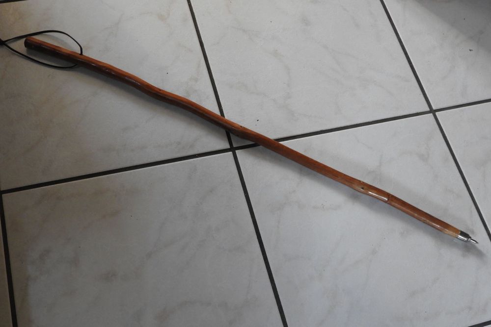 WANDERSTOCK AUS HOLZ, mit Kompass | Kaufen auf Ricardo