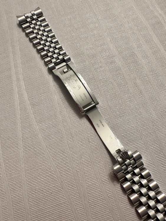 Rolex Super Jubilee Stahlband 20mm Daytona Batman Submariner (Gebraucht ...