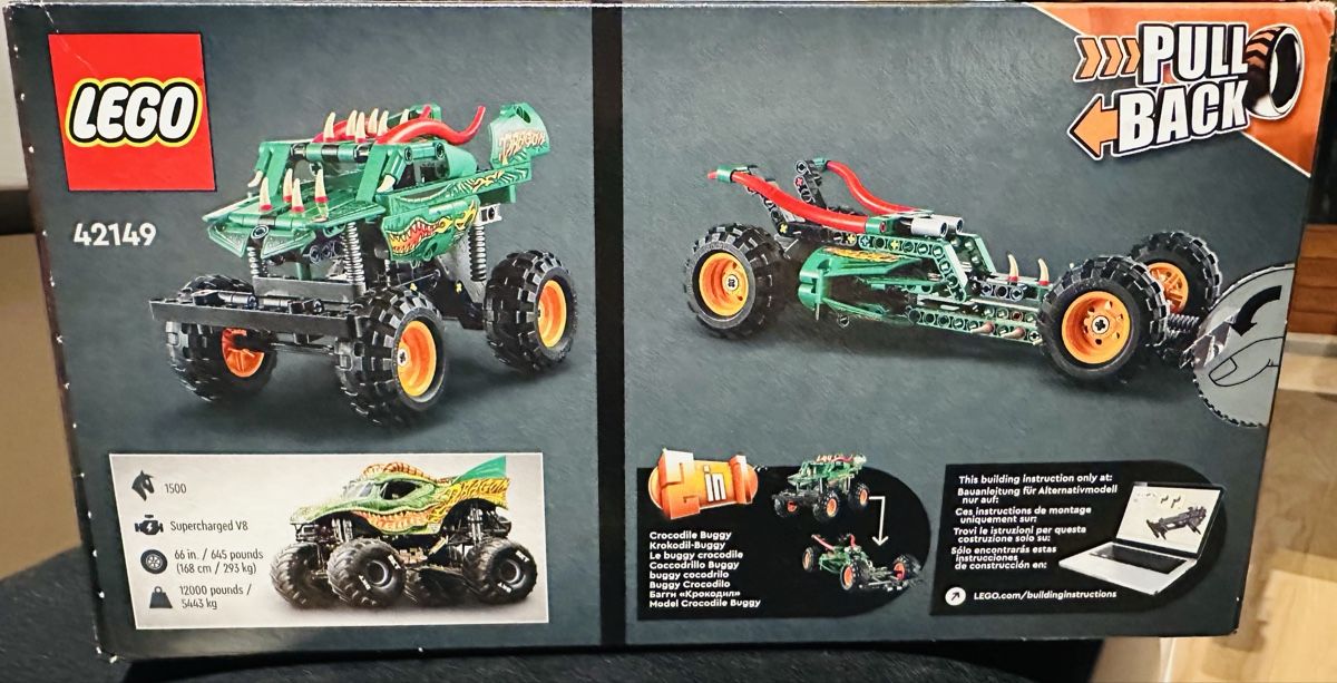 Neues Lego Technic 42149 Monster Jam Dragon, ungeöffnet! (Neu und ...