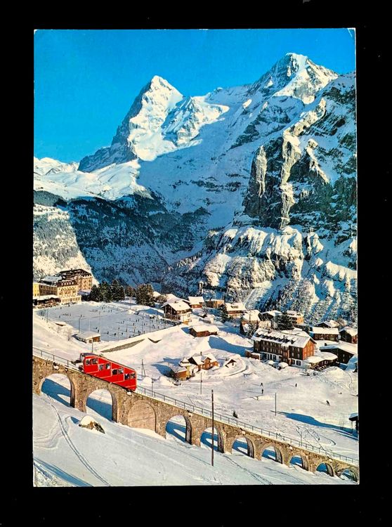 AK Mürren Allmendhubelbahn Eiger Mönch (Gebraucht) in Goldau für CHF 3 – mit Lieferung auf ...