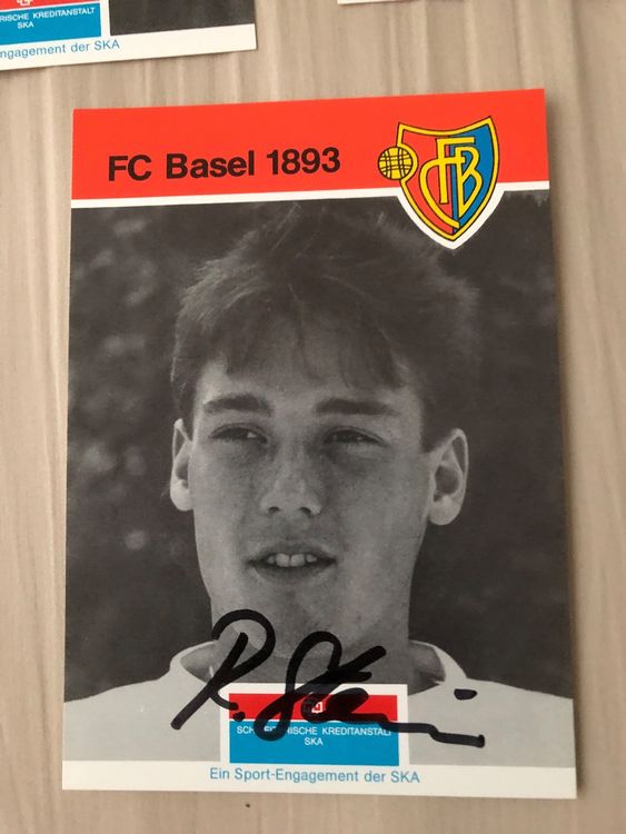 Fc Basel Autogrammkarte | Kaufen auf Ricardo