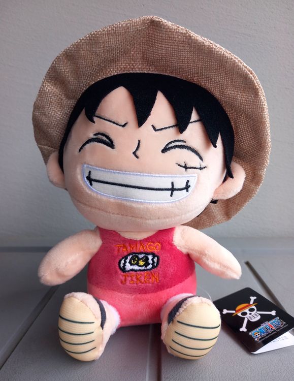 Luffy One Piece Peluche Plüsch Piraten Kapitän Ruffy Rubber | Kaufen ...