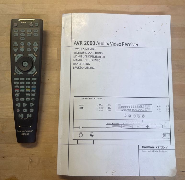 AV- Receiver, HARMAN KARDON AVR 2000 - Hi-Fi 5.1 | Kaufen auf Ricardo