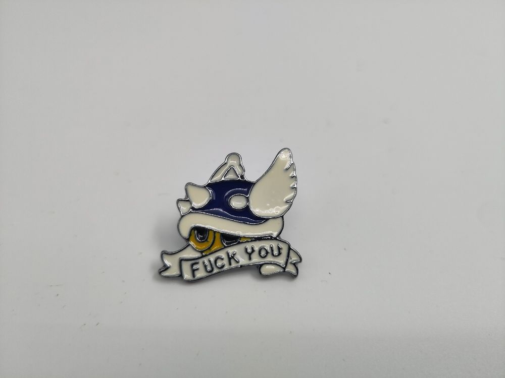 Mario Kart Nintendo Blue Shell Pin f you badge playstation (Neu (gemäss ...