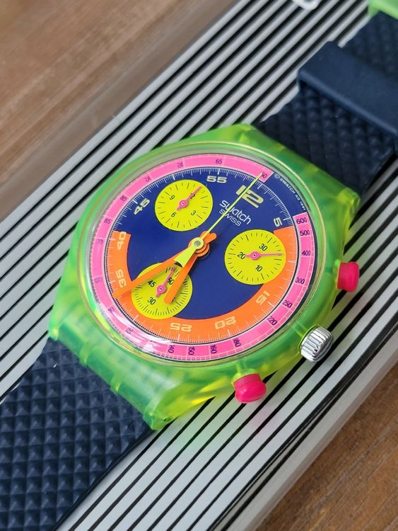 SWATCH CHRONO SCJ101 GRAND PRIX NEU (Neu und originalverpackt) in Lommiswil für CHF 141 – mit ...