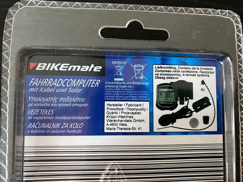 Bike-Computer „BIKEmate“ (Neu und originalverpackt) in Winterthur für ...