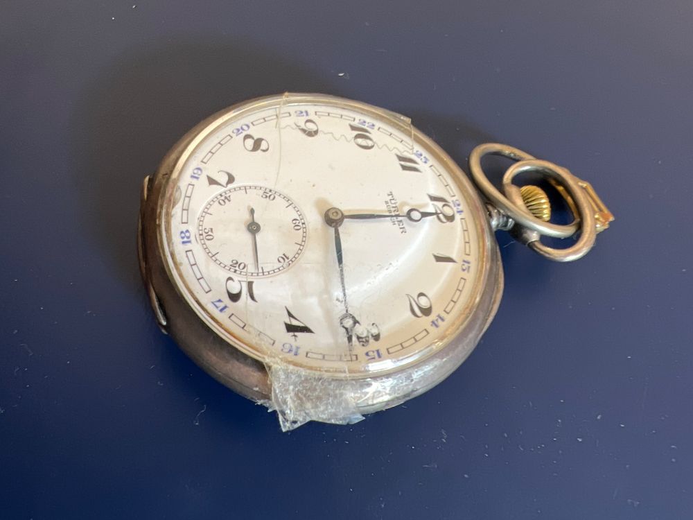 Longines Türler Taschenuhr Echt Silber 50 mm (Gebraucht) in Pfeffingen für CHF 71 – mit ...