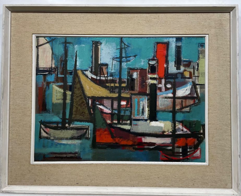 Karl Schlageter (1894-1990) grosses Gemälde (Gebraucht) in Root für CHF 230 – mit Lieferung auf ...