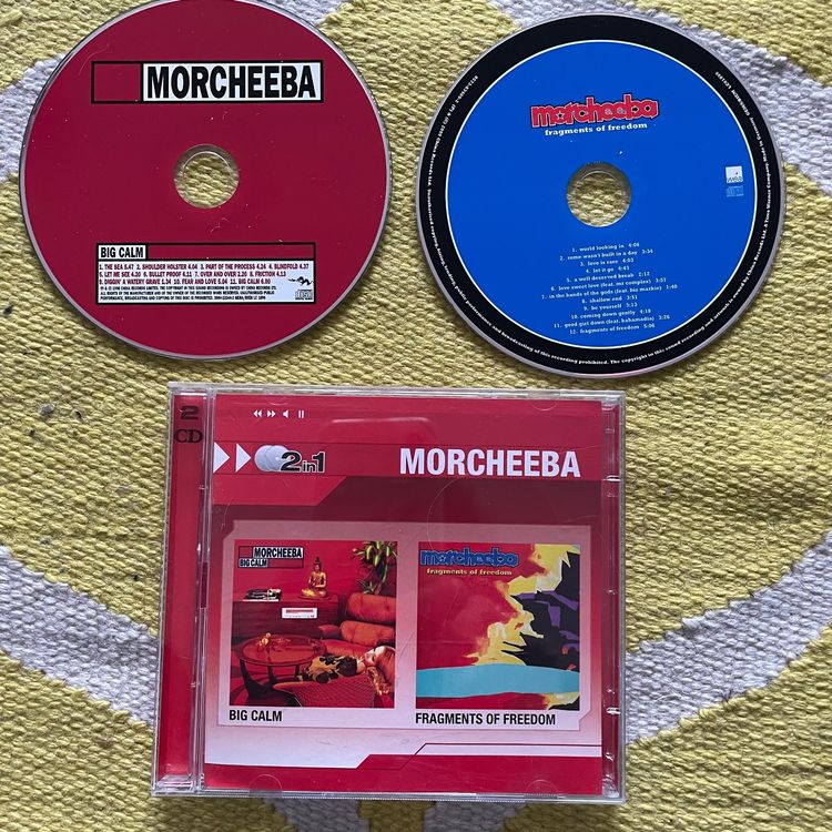 MORCHEEBA-2CD BIG CALM/FRAGMENTS OF FREEDOM (Gebraucht) in ...
