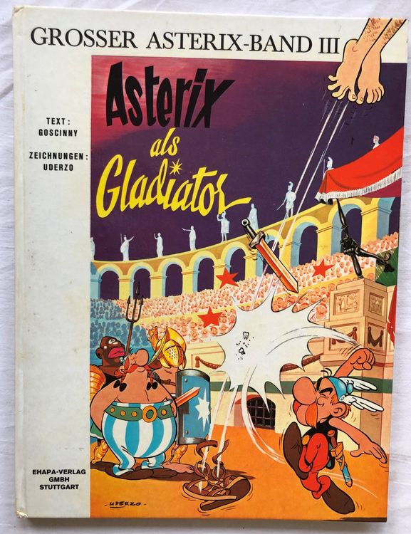 Asterix als Gladiator - Band III - Hardcover (Gebraucht) in Schaffhausen für CHF 8.5 – mit ...