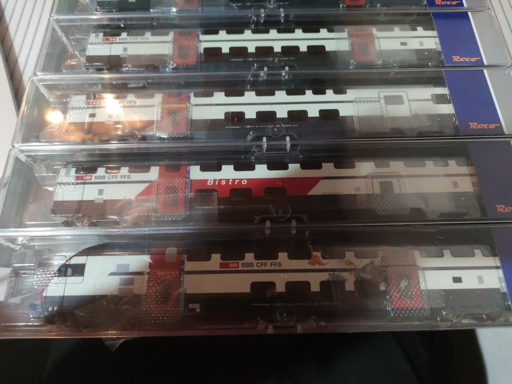 Roco 7-teiliges Set IC 2000 Dosto mit AC Achsen | Kaufen auf Ricardo