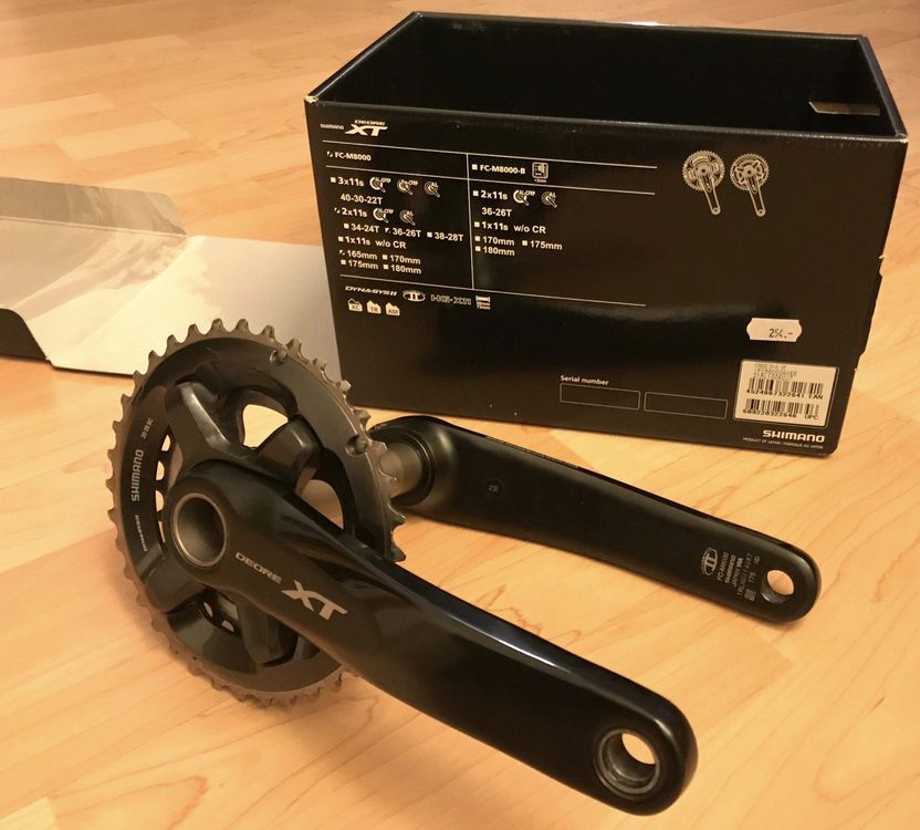 Shimano Deore XT Kurbel (Gebraucht) in Hünenberg für CHF 82 – mit Lieferung auf Ricardo kaufen