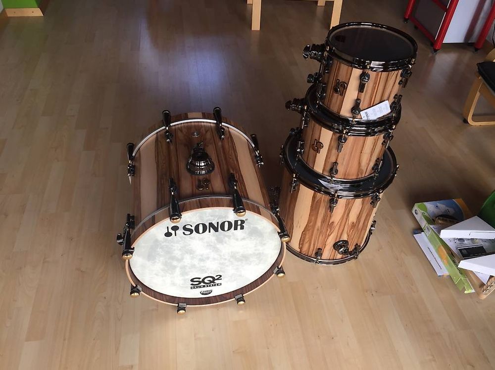 Shell Set SONOR SQ-2 Drum System Custom Demo Drum Set (Gebraucht) in Schönenwerd für CHF 6990 ...