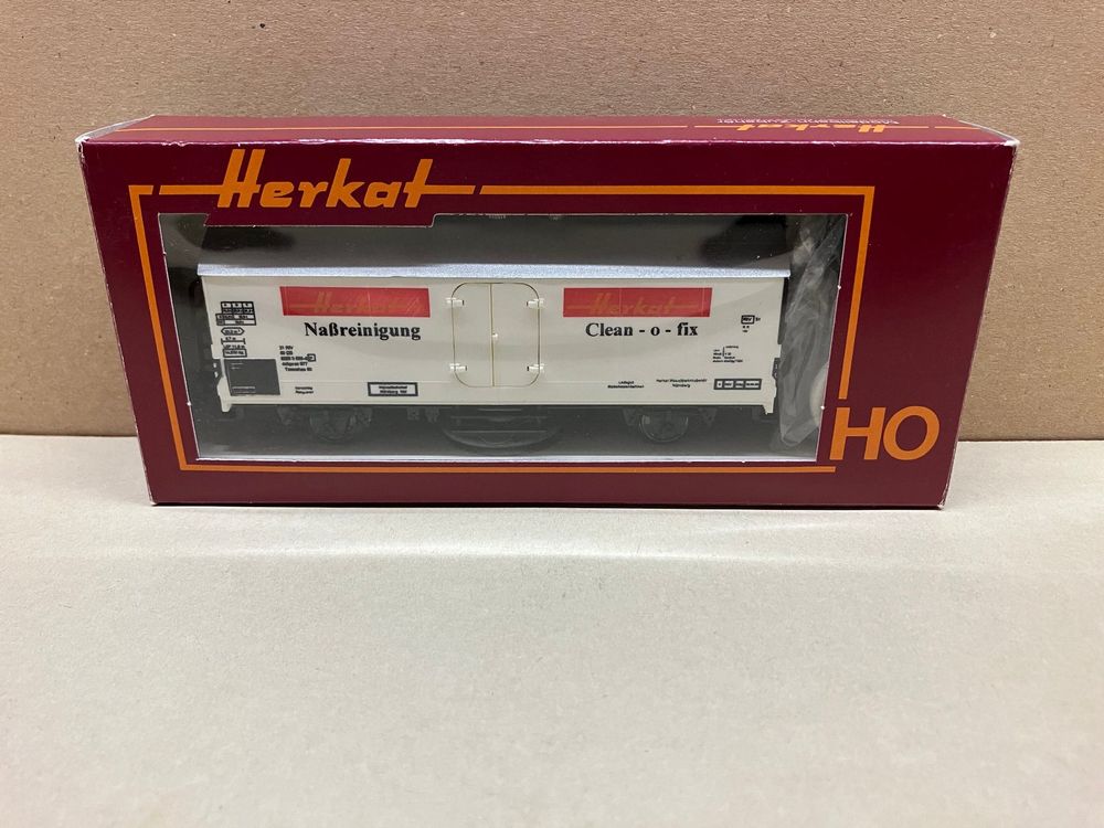 Herkat 1306 Schienenreinigungswagen-Set, H0 GS (Gebraucht) in Neuendorf für CHF 17 – mit ...