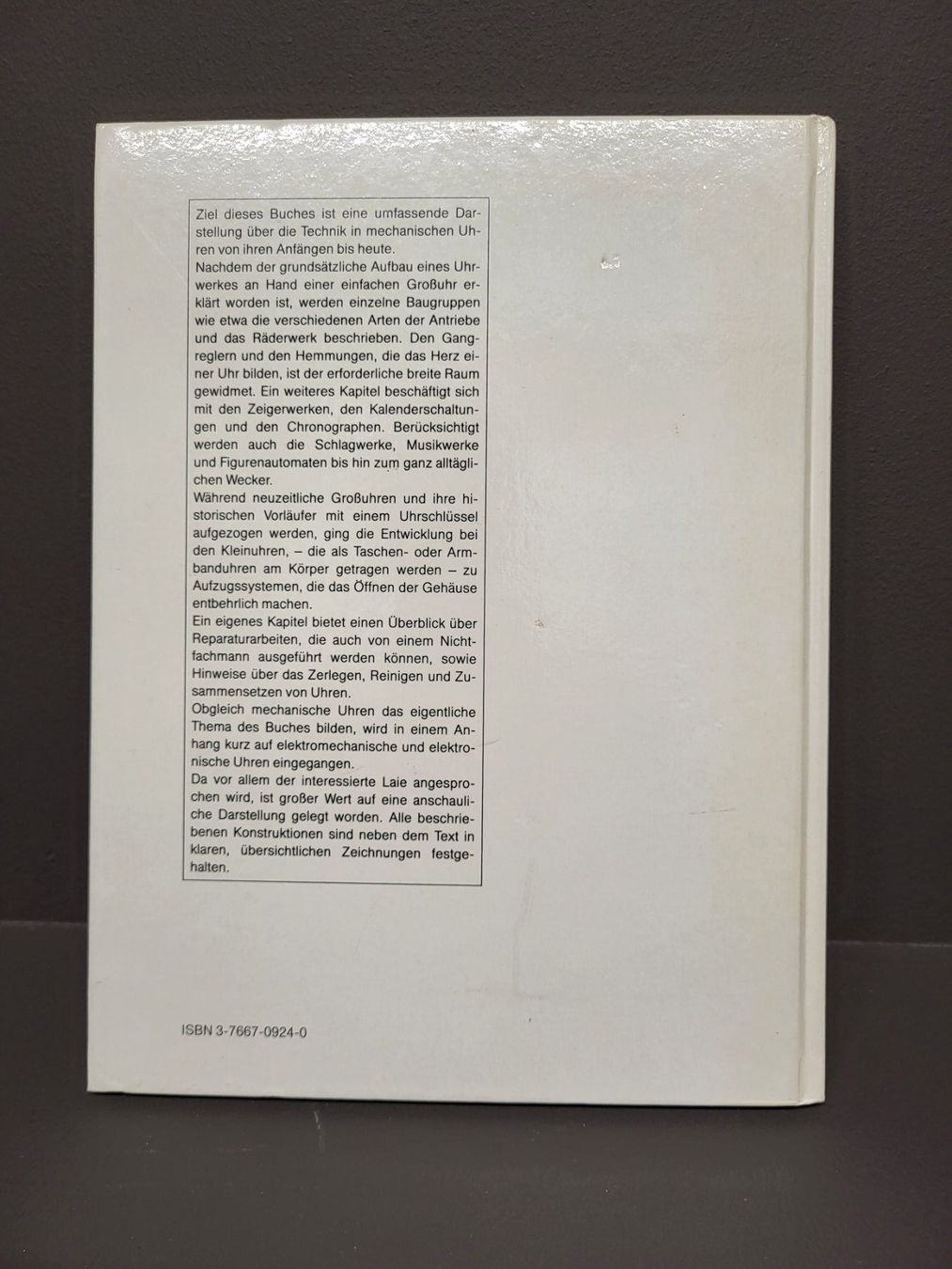 Klaus Menny Die Funktion der Uhr Sammelband Callwey 1989 (Gebraucht) in ...