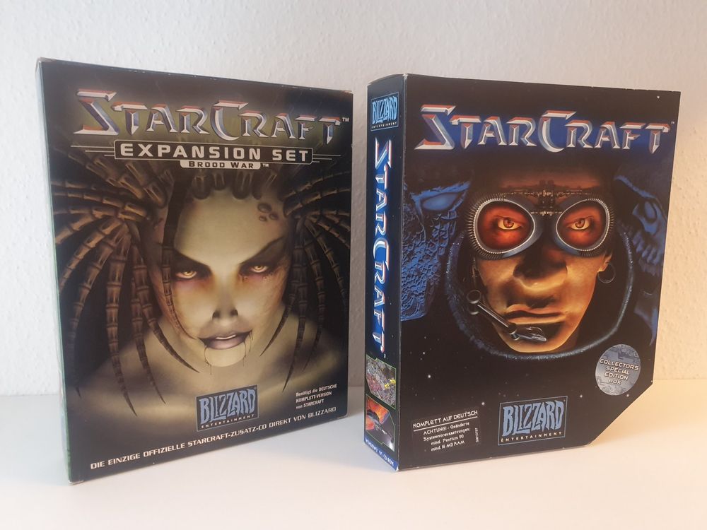 PC Game Starcraft + Add-On Bundle (1998-2000) Big Box (Gebraucht) in ...