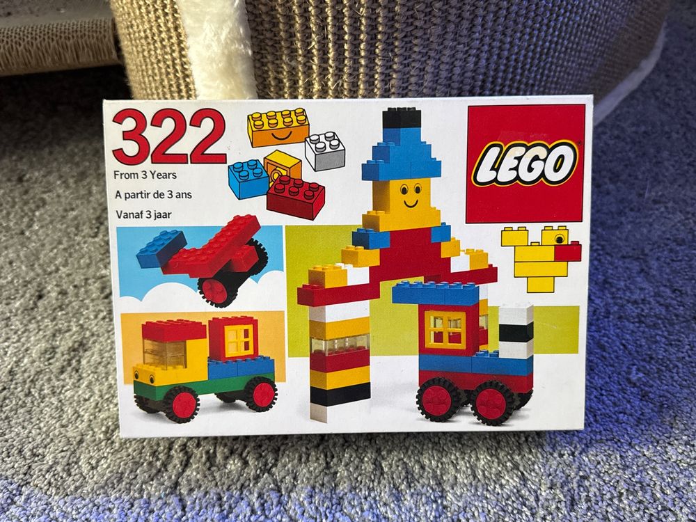 Vintage LEGO 322 Bausatz Neu und OVP (Neu und originalverpackt) in ...