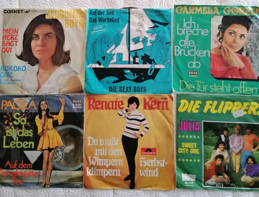 (Schallplatten) Schellack und Singles 60er / 70er Jahre | Kaufen auf Ricardo