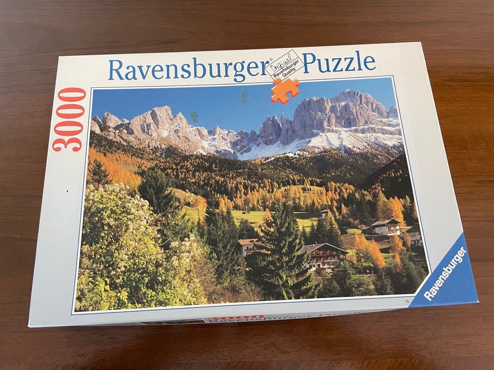 RAVENSBURGER PUZZLE NEU, 3000 TEILE, VERZAUBERTE BERGE (Neu und originalverpackt) in Monteggio ...