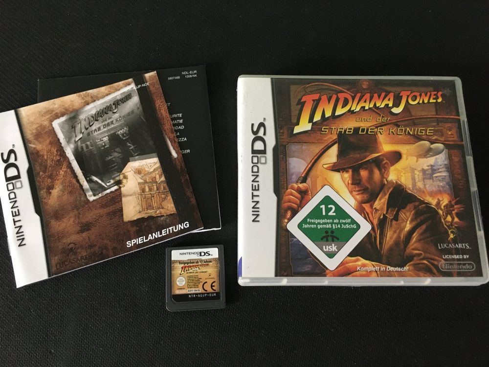 Indiana Jones und der Stab der Könige für Nintendo DS (Gebraucht) in St ...