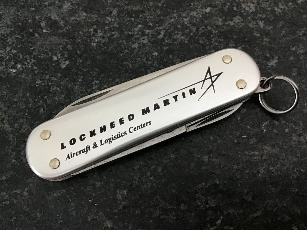 Victorinox Aluschalen Messer "LOCKHEED MARTIN" Aircraft NEU! (Neu ...