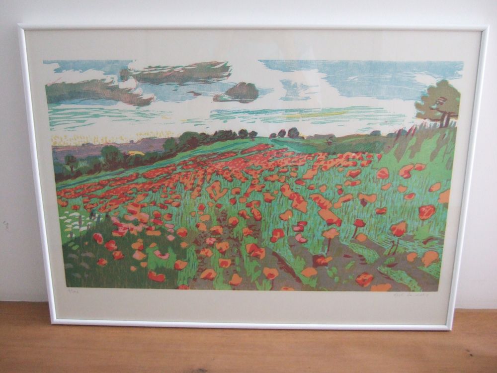 Original-Lithografie Nr. 17/200 von Karl Landolt, gerahmt | Kaufen auf ...