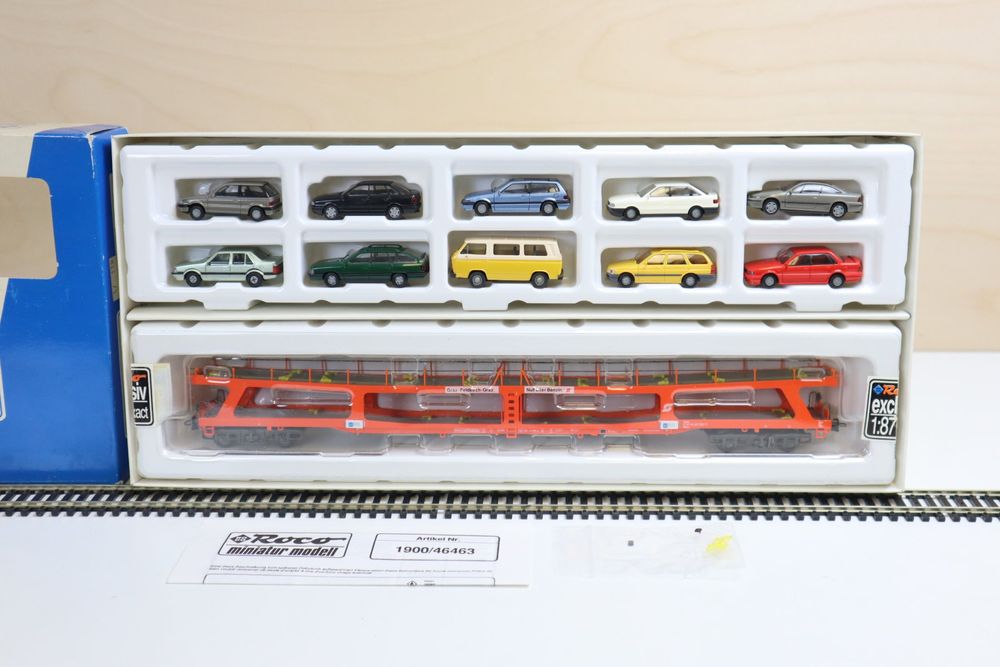 ROCO ÖBB Autotransportwagen Set - 46463 (D'occasion) à Winterthur pour ...