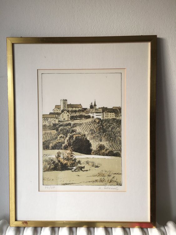 Interesante Litho Hand Signiert und Numeriert | Kaufen auf Ricardo