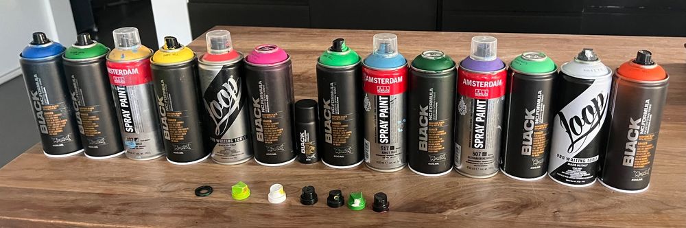 Spraydosen diverse Farben für Graffiti | Kaufen auf Ricardo