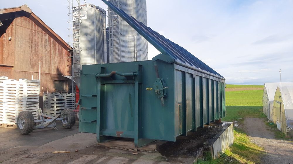 Abroll-Container, Mulde ca. 21.6 m³ mit Deckel | Kaufen auf Ricardo