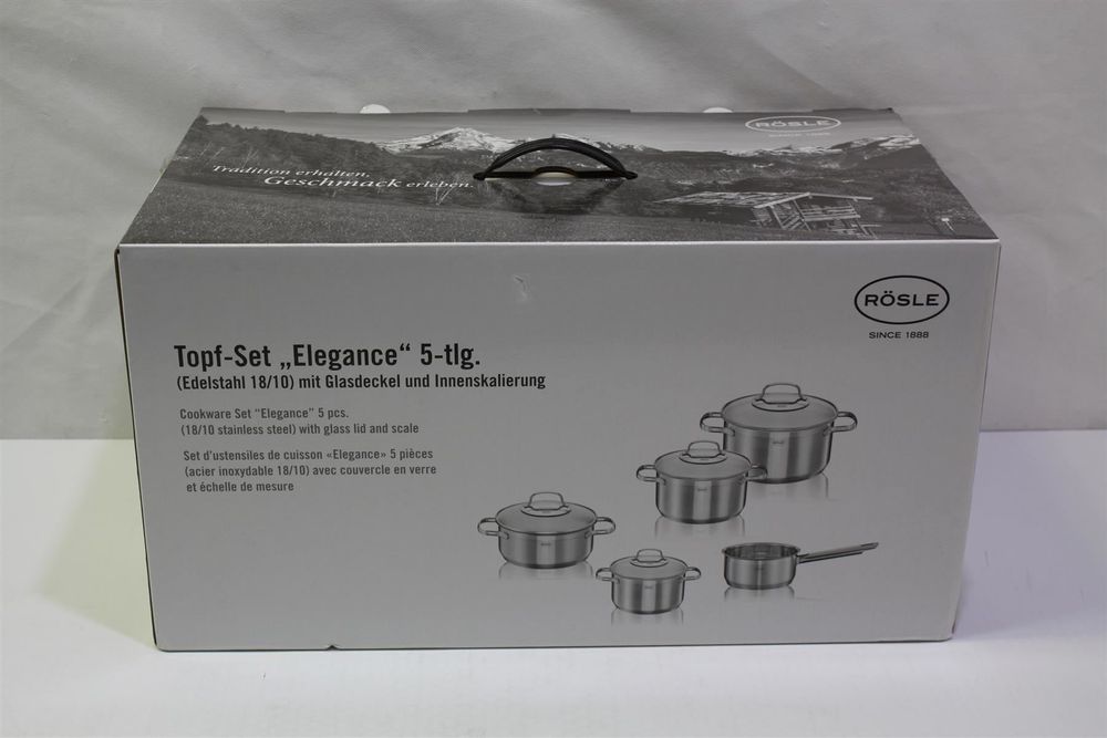 RÖSLE Topf-Set Elegance (22010649) (Neu (gemäss Beschreibung)) in ...