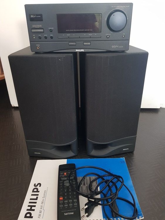 Philips FW80 Mini Verstärker (2x60W) & Boxen (Gebraucht) in Zürich für ...