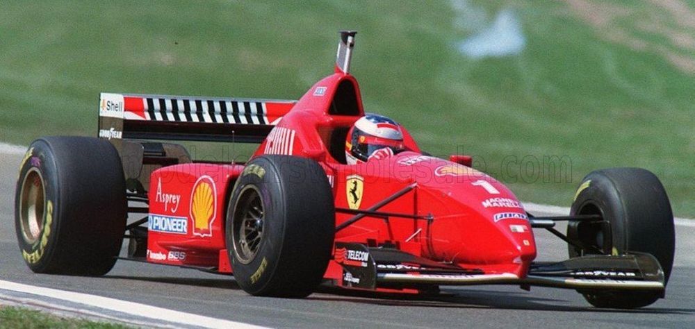 FERRARI F310 #1 WINNER SPANISH GP 1996 Schumacher 1/18 NEU (Neu und ...