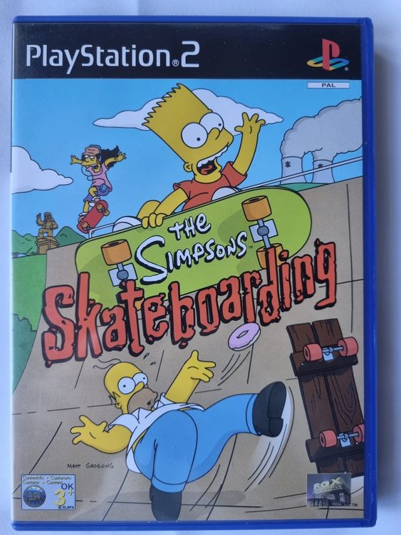 PS2 The Simpsons Skateboarding | Kaufen auf Ricardo