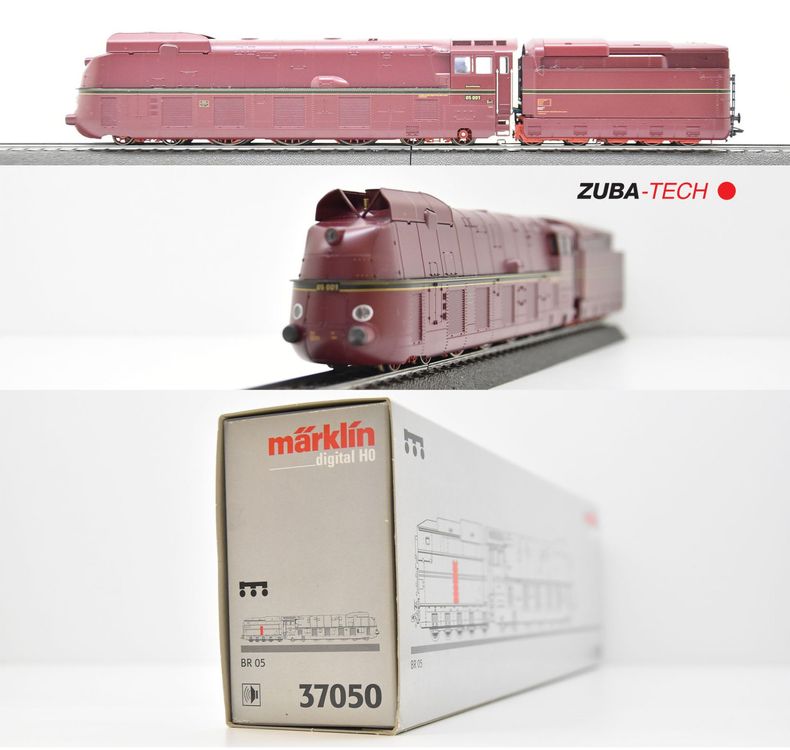 Märklin 37050 Dampflok BR 05 DRG H0 WS Digital mit OVP (Gebraucht) in ...