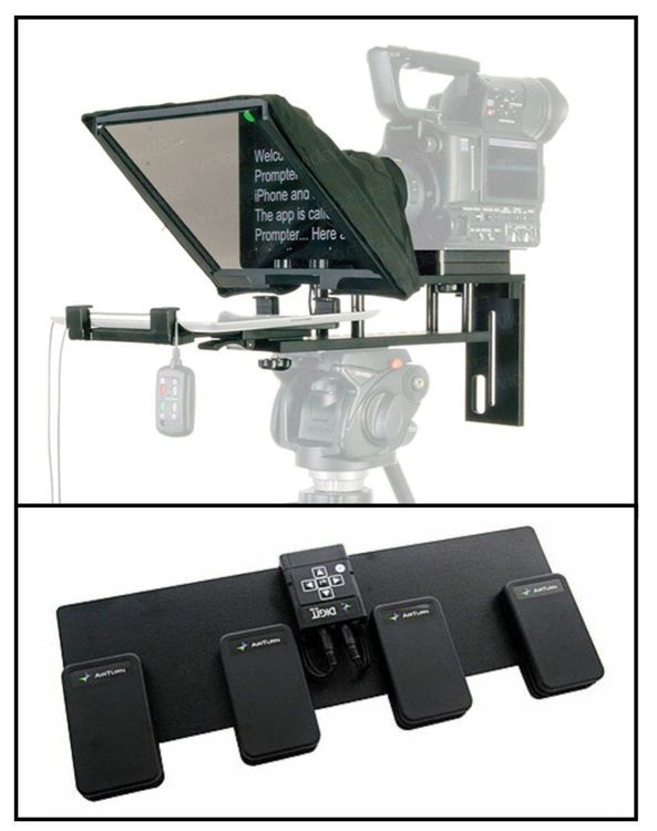 Teleprompter mit Pedalen Controller (Neu (gemäss Beschreibung)) in ...