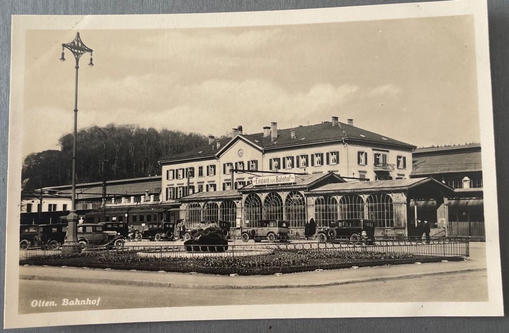 Fotokarte Olten Bahnhof (Gebraucht) in Horw für CHF 15 – mit Lieferung auf Ricardo kaufen