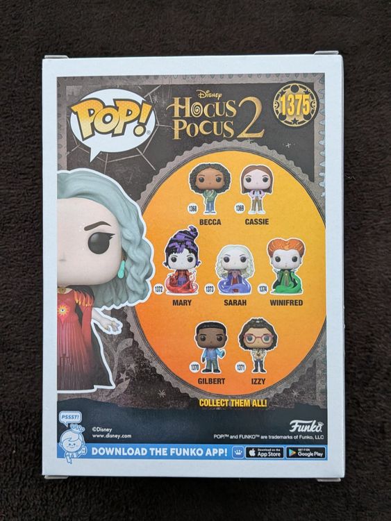 Funko Pop! Hocus Pocus 2 - The Witch Mother #1375 (Neu und ...