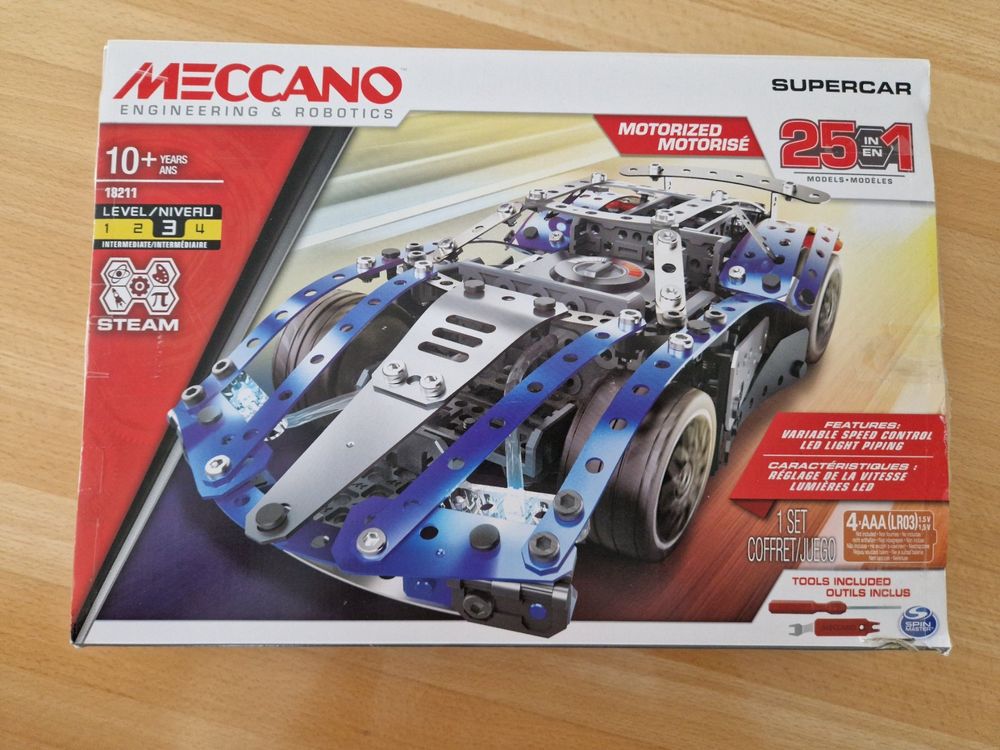 MECCANO Multimodell Supercar (Neu (gemäss Beschreibung)) in Frasnacht für CHF 27 – mit Lieferung ...