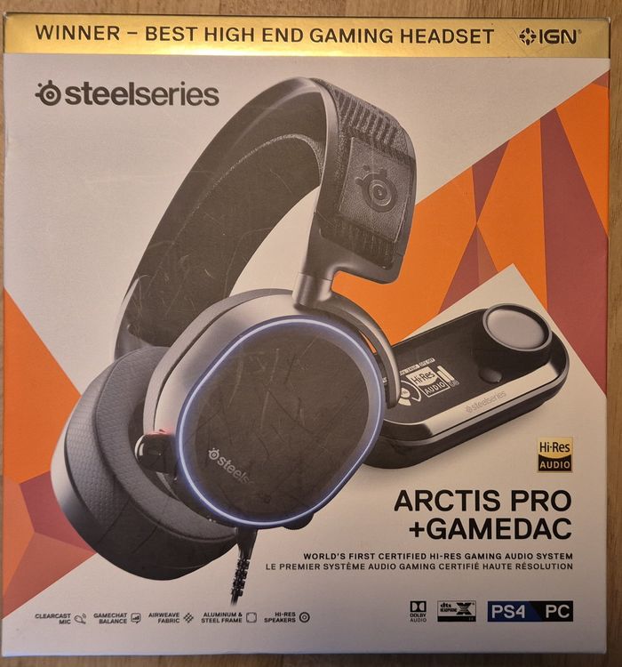 Steelseries Arctis Pro + GameDAC (Gebraucht) in Kehrsatz für CHF 91 – mit Lieferung auf Ricardo ...